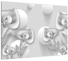 Obraz - Květinová design (70x50 cm)