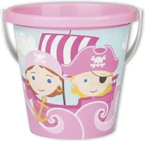 Androni Kyblík piráti růžová / průměr 17 cm / od 12 měsíců
