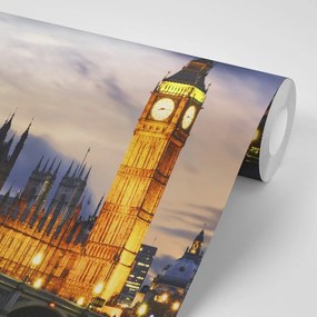 Samolepící fototapeta noční Big Ben v Londýně