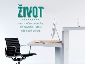 Samolepky na zeď - Život Barva: Levandulová, Velikost: 60x63 cm