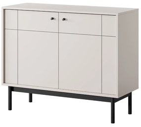 Dvoudveřová komoda Japandi (K104), kašmír