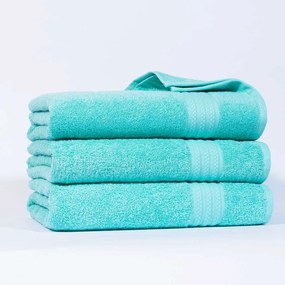 LINDART SET ručník JESSICA 50x100cm aquamarin 450g 4ks + 1ks zdarma