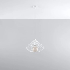 Sollux Lighting Závěsné svítidlo UMBERTO bílé