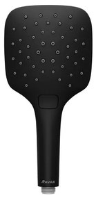Ravak 958.20BL Ruční sprcha Air, 3 funkce, 120 mm, černá - X07P569