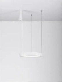 LED lustr Perrine 40 bílé