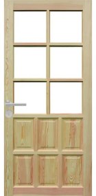 Archo - Posuvné dveře na stěnu dřevěné dýhované z borovice Prestige 105578