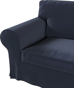 Potah na pohovku IKEA Ektorp 2-místná s lenoškou barva tmavě modrá látka sametová
