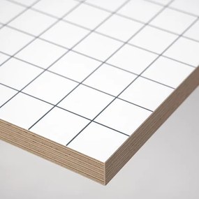 LAGKAPTEN / ALEX Psací stůl, bílá antracit/bílá, 140x60 cm