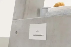 Villeroy  Boch - Ovládací tlačítko splachování, bílá/chrom