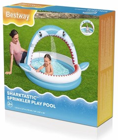 Nafukovací bazén s vodním sprchovým systémem 163 x 127 x 92 cm Bestway 53157