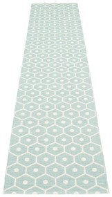 Vinylový koberec Pappelina HONEY Pale Turquoise/Vanilla velikost: 70x450cm