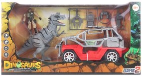 Auto s dinosaurem