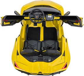 Elektrické autíčko Lamborghini Revuelto XL STRONG žluté