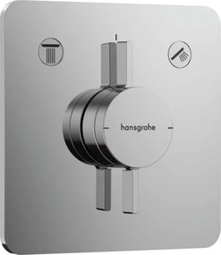 Hansgrohe DuoTurn Q sprchová a vanová baterie bez podomítkového tělesa chrom 75414000