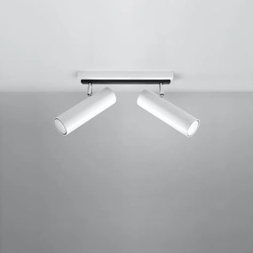 Bílé stropní svítidlo 6x30 cm Mira – Nice Lamps