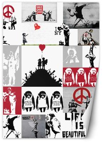 Gario Fototapeta Umělecká díla Banksy Materiál: Vliesová, Rozměry: 100 x 140 cm