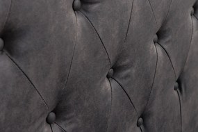 Designová postel Viviano 160 x 200 cm tmavě šedá