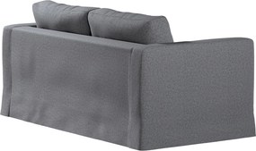 Potah na pohovku IKEA  Karlstad 2-místná , nerozkládací, dlouhý barva šedá látka pletený vzor