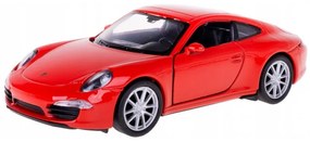 008805 Kovový model auta - Nex 1:34 - Porsche 911 Carrera S Červená