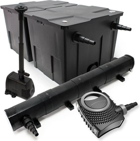 Sada jezírkové filtrace SunSun CBF-350B / CUV-272 – 60000 L, 10000 l/h, 80 W (54446)