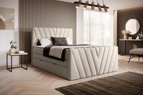 Dvojlůžko boxspring CANDICE - Inari 22 - 160x200cm