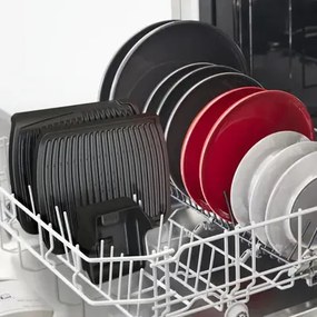 Tefal OptiGrill GC7P0810 černá / Kontaktní gril / 2000 W / displej