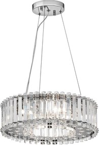 Závěsná lampa Crystal Skye Kl-crystal-skye-p-a Kichler glamour IP44 chrom