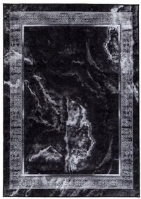 Dywany Łuszczów Kusový koberec Miro 51278.810 Marble black / white ROZMĚR: 160x220