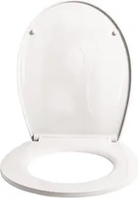 Spirella BROOKE bílá / WC prkénko / soft-close / recyklovaný polypropy