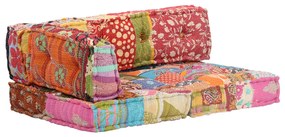 Pouf patchwork textil - Default Title