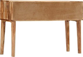 vidaXL Konzolový stolek 120 x 35 x 76 cm masivní akáciové dřevo [282741]
