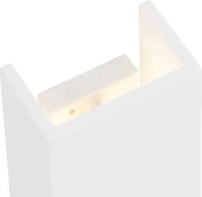 Moderní nástěnné svítidlo bílé - Colja Novo