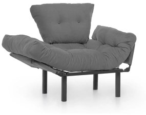 Atelier del Sofa Křeslo Nitta Single - Grey, Šedá