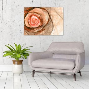 Obraz - Růže uměleckého duchu (70x50 cm)