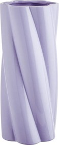 TWIST Váza 30 cm - sv. fialová