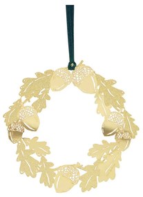 Závěsná dekorace Oak Wreath Gold Pluto Design