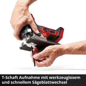 Einhell Professional akumulátorová přímočará pila TP-JST 18/135 Li BL Power X-Change + startovací sada baterie 2,5 Ah