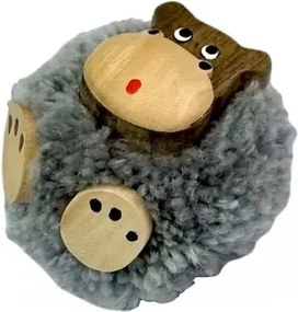 2Kids Toys Dřevěná magnetka velká pompon Hroch
