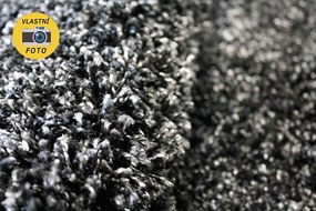 Ayyildiz Chlupatý kusový koberec Dream Shaggy 4000 černý Typ: 80x150 cm