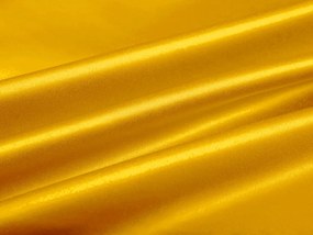 Biante Saténový obdélníkový ubrus polyesterový Satén LUX-014 Kanárkově žlutý 50x100 cm