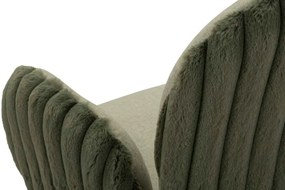 Designová jídelní židle Dargiana zelená