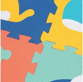 Ludi Puzzle pěnové 90x90 cm Zvířátka / od 10 měsíců