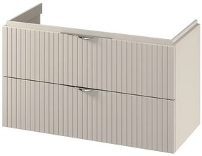 Cersanit Tirso, závěsná skříňka pod umyvadlo 994x447x572 mm, béžová matná, S1015-013