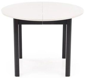 Rozkládací jídelní stůl Ringo 102/142 cm kašmírový/černý