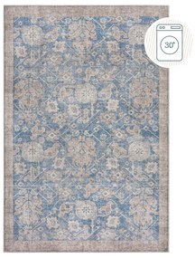 Modrý pratelný koberec 152x230 cm Orelia Global – Flair Rugs