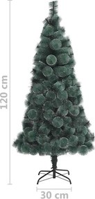 Umělý vánoční stromek se stojanem zelený 120 cm PET 328482