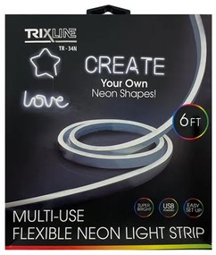 LED pásek USB TRIXLINE TR-34N 1,8m bílý neonový