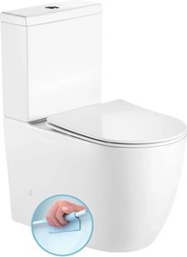 Sapho Infinity - WC kombi, vario odpad, Rimless, bílá PC105WR