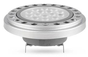 Brilum | LED Žárovka AR111 G53/12W/12V 3000K stříbrná 30° | B3530