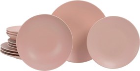 XXXLutz JÍDELNÍ SOUPRAVA Soft Touch Peach 12dílné Creatable - Online Only nádobí - 007768063402
